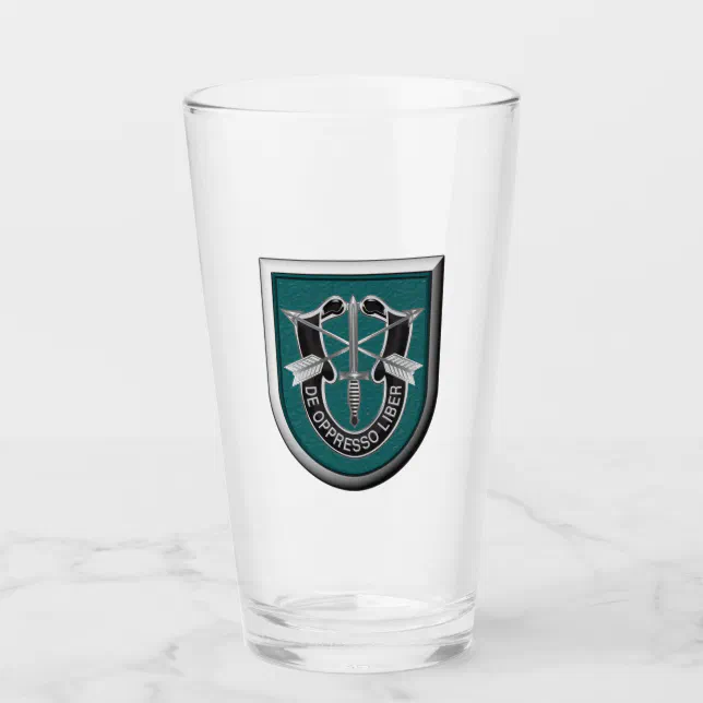 19th Special Forces Group (Airborne) Insignia Glass | Zazzle