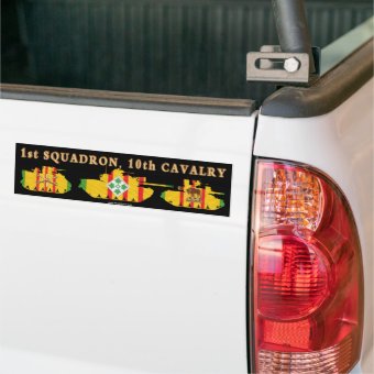 1/10th Cavalry VSR Armored Vehicles Bumper Sticker | Zazzle