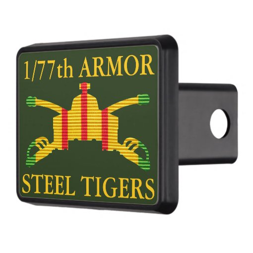1/77th Armor Insignia Vietnam Hitch Cover | Zazzle