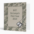 1" ARMY ACU Camo Camouflage Photo Binder Scrapbook | Zazzle