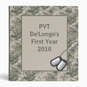 1" ARMY ACU Camo Camouflage Photo Binder Scrapbook | Zazzle