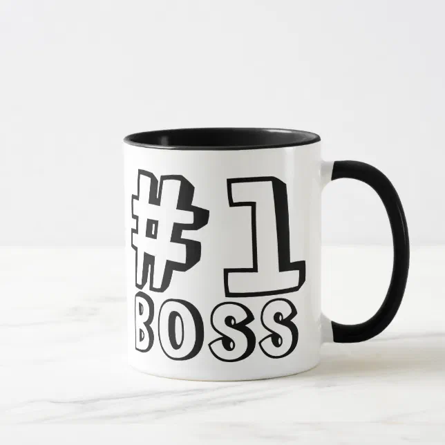 #1 BOSS MUG | Zazzle