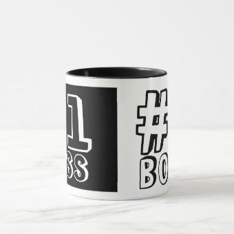 #1 BOSS MUG | Zazzle
