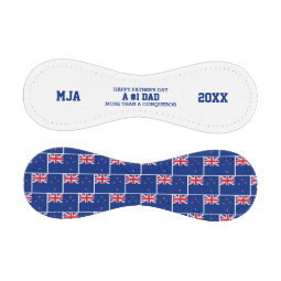 #1 NUMBER 1 DAD Father's Day NEW ZEALAND FLAG Baseball | Zazzle