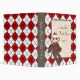 1" Photo Binder Scrapbook Red Sock Monkey | Zazzle