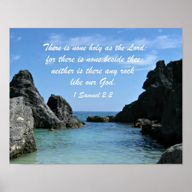 1 Samuel 2:2 Poster | Zazzle