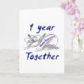 1 Year Together Card | Zazzle
