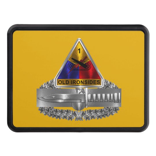 1st Armored Division “Combat Action Badge” Hitch Cover | Zazzle.com