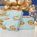 1st Birthday Cute Monkey Wrapping Paper | Zazzle