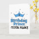 1st Birthday Prince Card | Zazzle