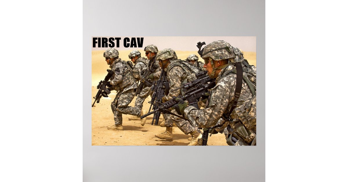 1st CAV Poster | Zazzle
