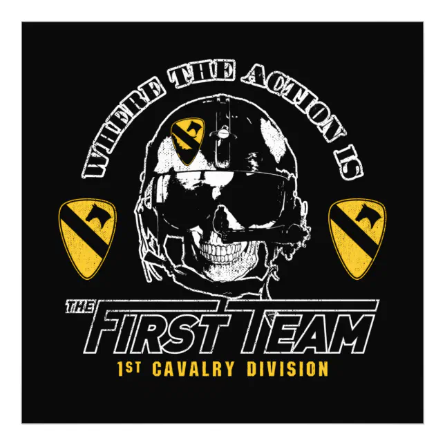 1st Cavalry Division Photo Print | Zazzle