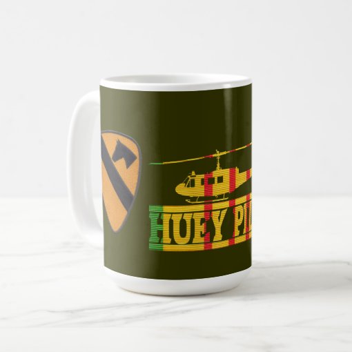 1st Cavalry Division UH-1 Huey Pilot Mug | Zazzle