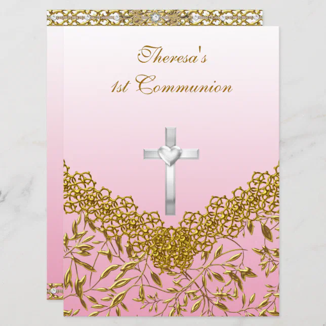 1st Communion Party Invitation | Zazzle