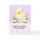 1st Easter Granddaughter Holiday Card | Zazzle