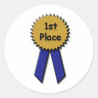 1st Place Stickers | Zazzle