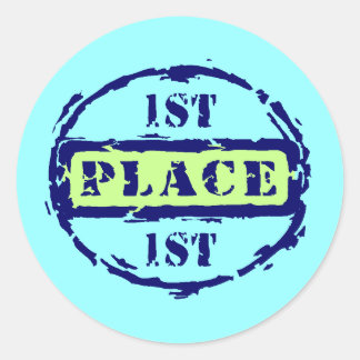 1st Place Stickers | Zazzle