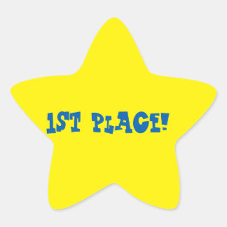 1st Place Stickers | Zazzle