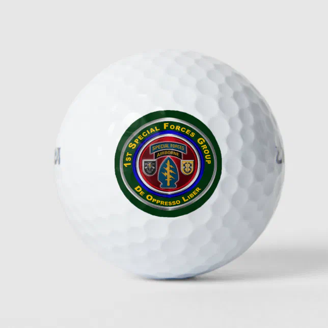 1st Special Forces Group Airborne Golf Balls | Zazzle