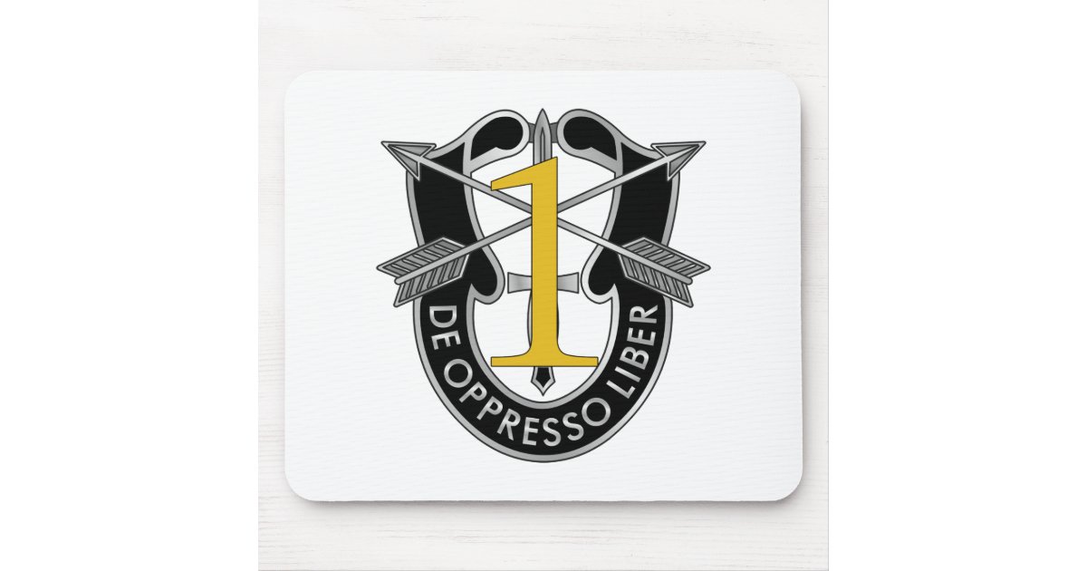 1st Special Forces Group Crest Mouse Pad | Zazzle