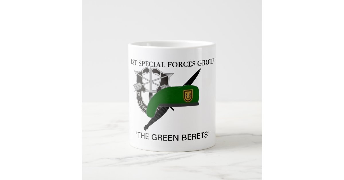 1ST SPECIAL FORCES GROUP JUMBO MUG | Zazzle