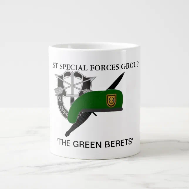 1ST SPECIAL FORCES GROUP JUMBO MUG | Zazzle