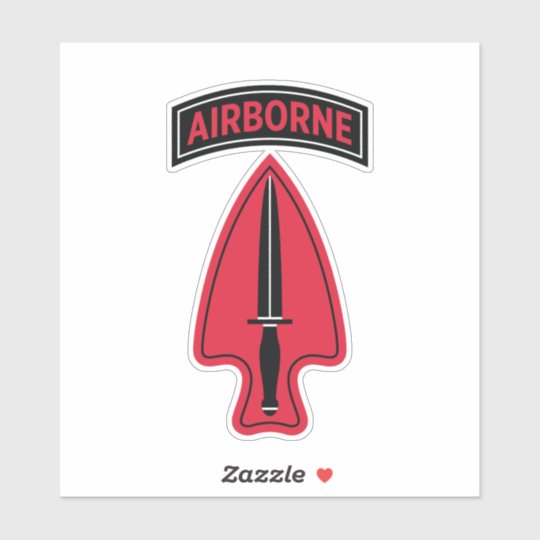 1st Special Forces Operational Detachment-Delta Sticker | Zazzle.com