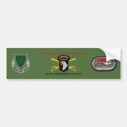 101ST AIRBORNE RECONDO BUMPER STICKER | Zazzle.com