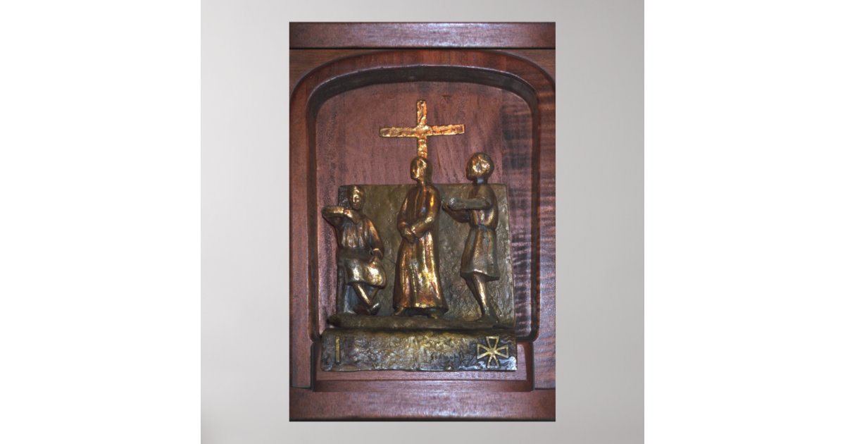 1st Station of the Cross Poster | Zazzle