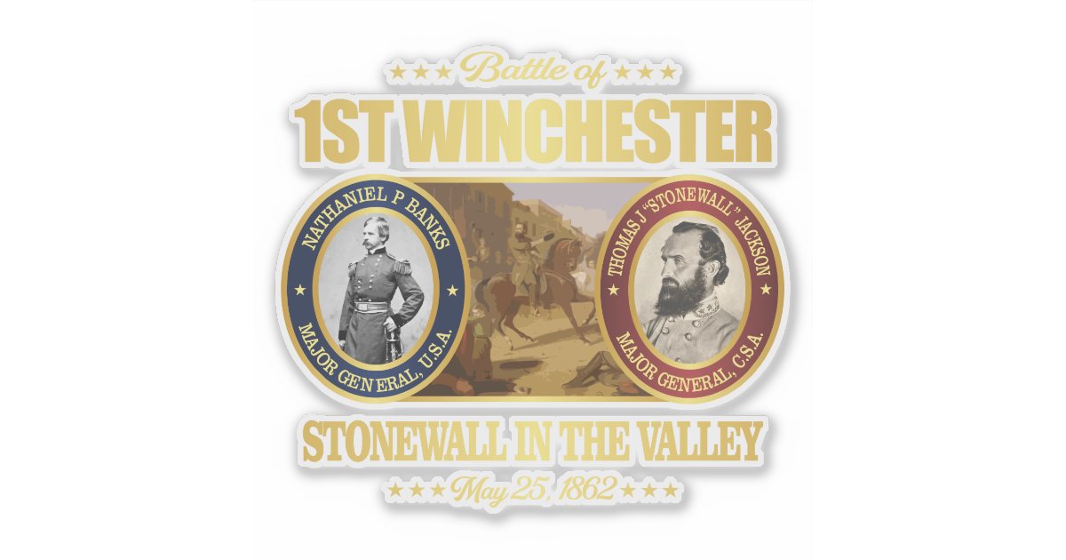1st Winchester (FH2) Sticker | Zazzle