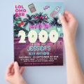 2000's Party Invitation Flyer | Zazzle