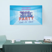 2000s Party Theme Banner | Zazzle