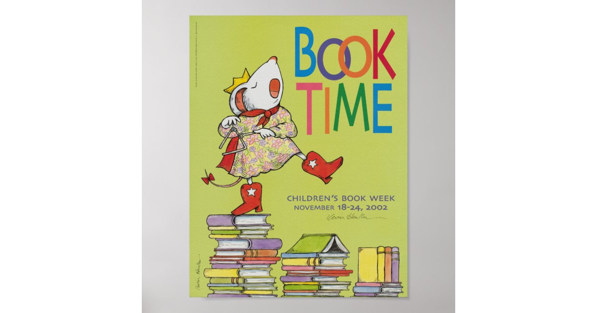 2002 Children's Book Week Poster | Zazzle