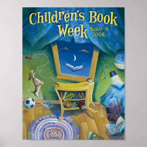 2008 Children's Book Week Poster | Zazzle
