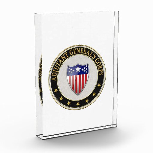 [200] Adjutant General's Corps Branch Insignia [3D Award | Zazzle