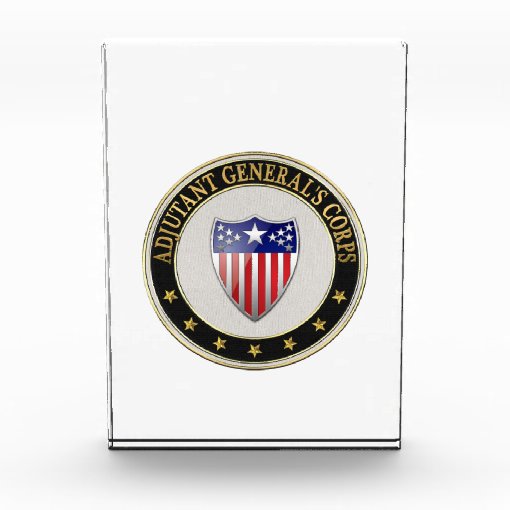 [200] Adjutant General's Corps Branch Insignia [3D Award | Zazzle