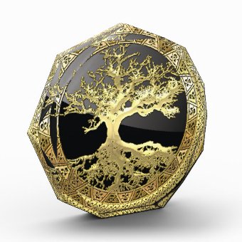 [200] Celtic Tree of Life [Gold] Award | Zazzle