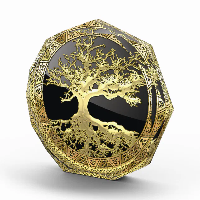 [200] Celtic Tree of Life [Gold] Award | Zazzle