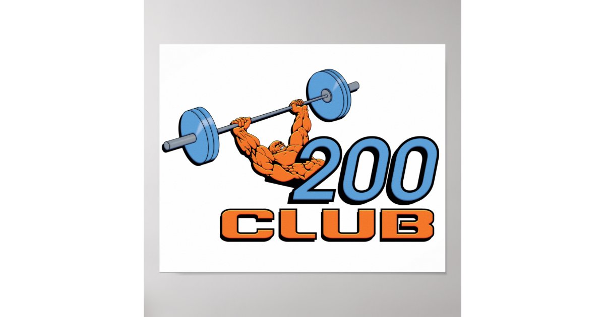 200 Club Poster | Zazzle