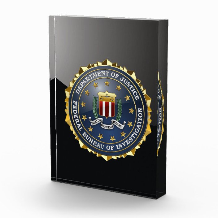 [200] FBI Special Edition Award | Zazzle.com
