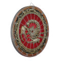 [200] Sacred Golden Scorpion on Red Dartboard With Darts | Zazzle