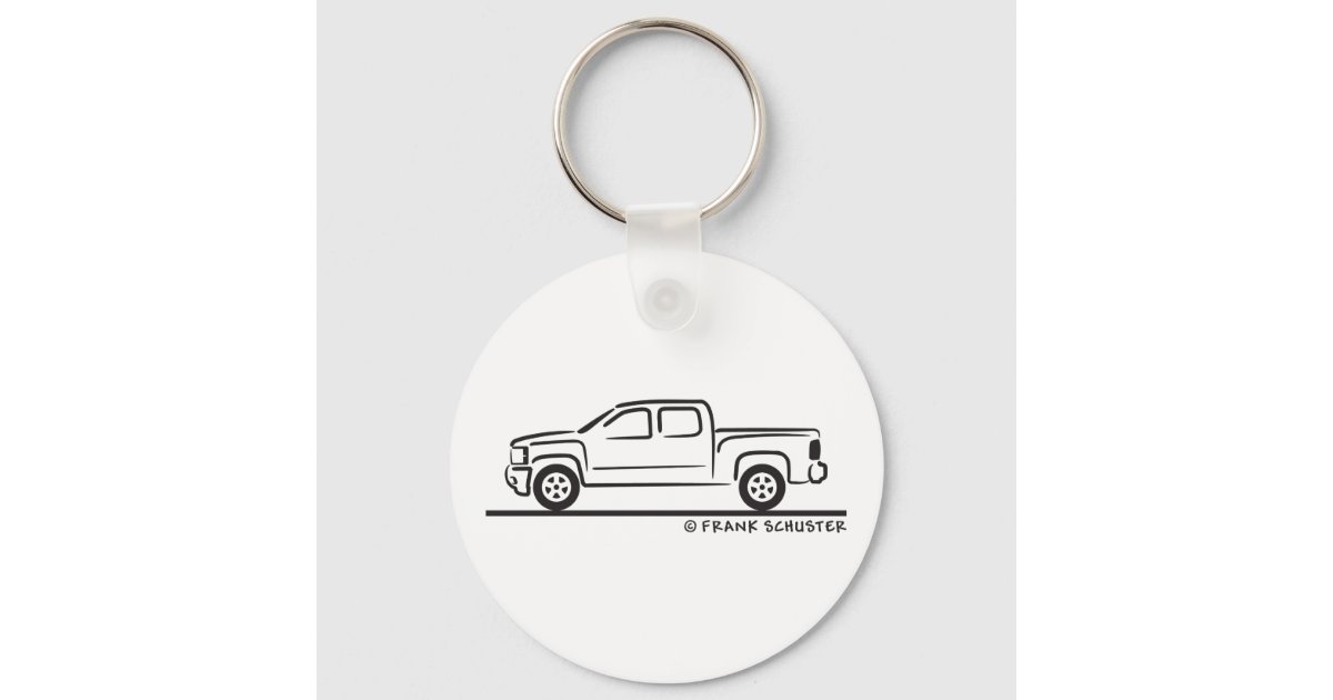 2010 Chevrolet Silverado Keychain | Zazzle