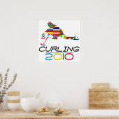 2010: Curling Poster | Zazzle