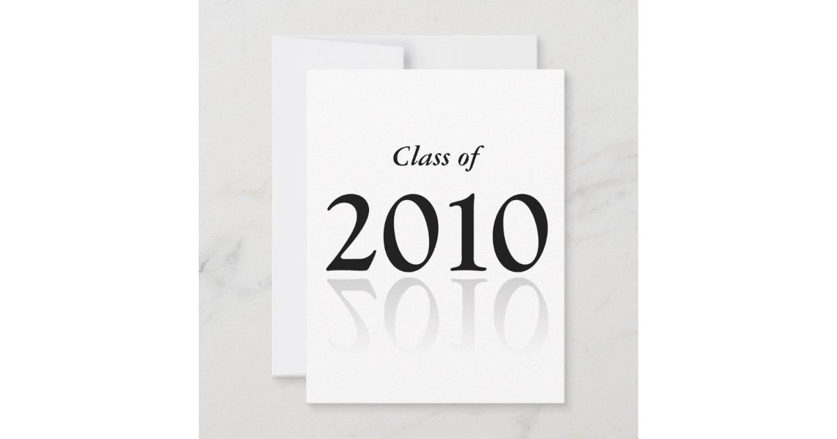 2010 Graduation Invitations -w | Zazzle