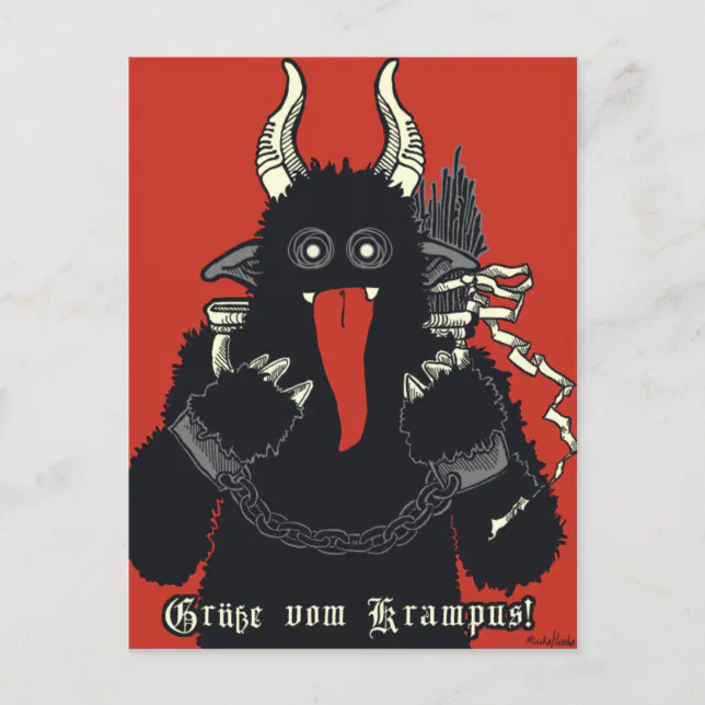 2010 Krampus Postcard | Zazzle