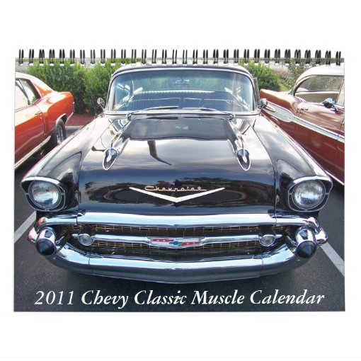 2011 Chevy Classic Muscle Calendar | Zazzle