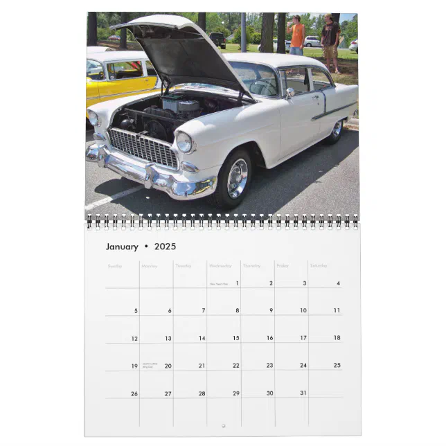 2011 Chevy Classic Muscle Calendar | Zazzle