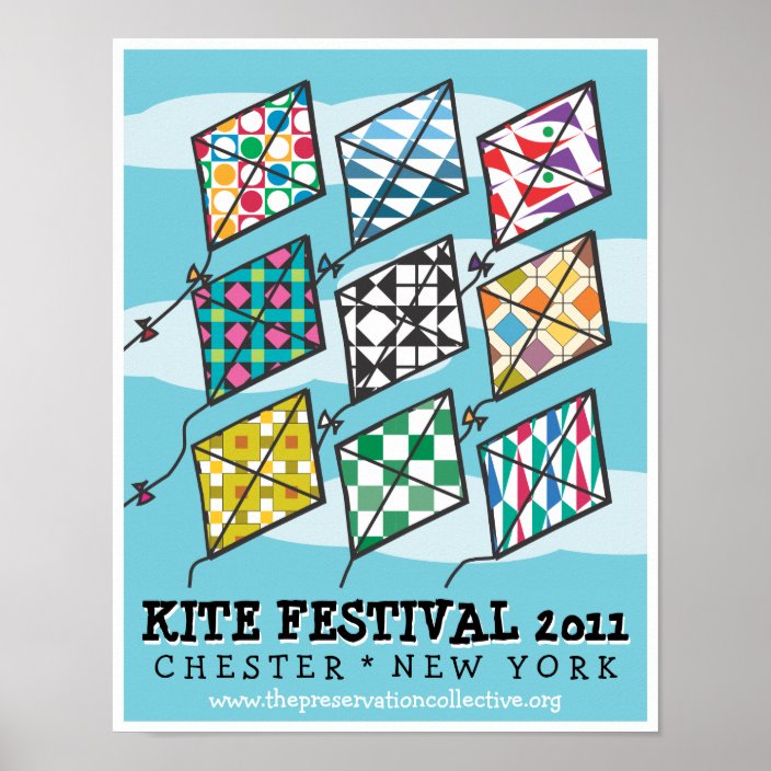 2011 Kite Festival Poster | Zazzle.com