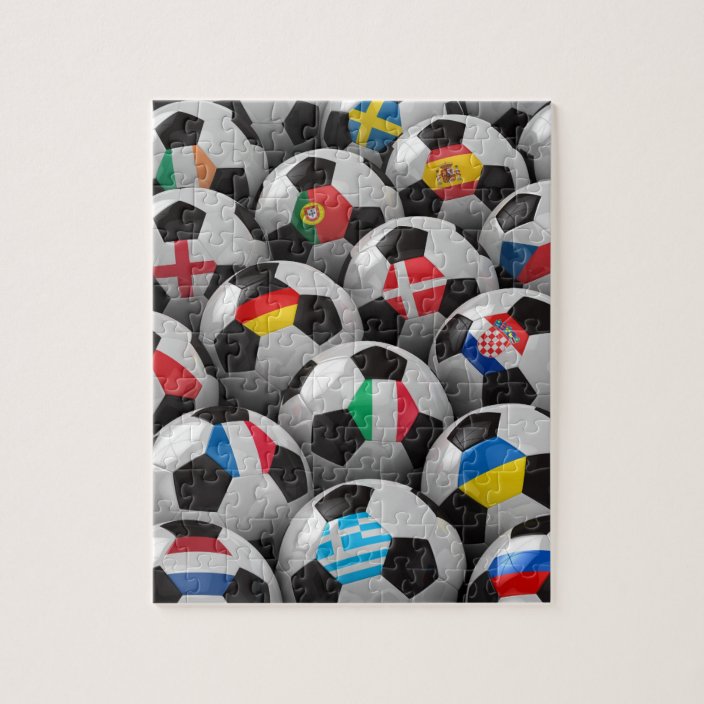 2012 European Soccer Championship Jigsaw Puzzle | Zazzle.com