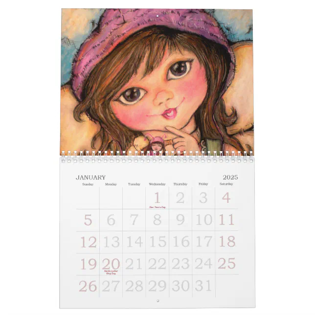 2012 Pop Art Minis Best Friends Calendar | Zazzle